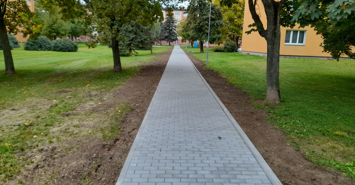 Oprava chodníků 2022 - sídl. Svobody | Prostějov